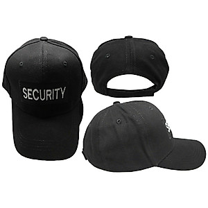 Trade Winds Security Guard Officer Cap hat Embroidered Black