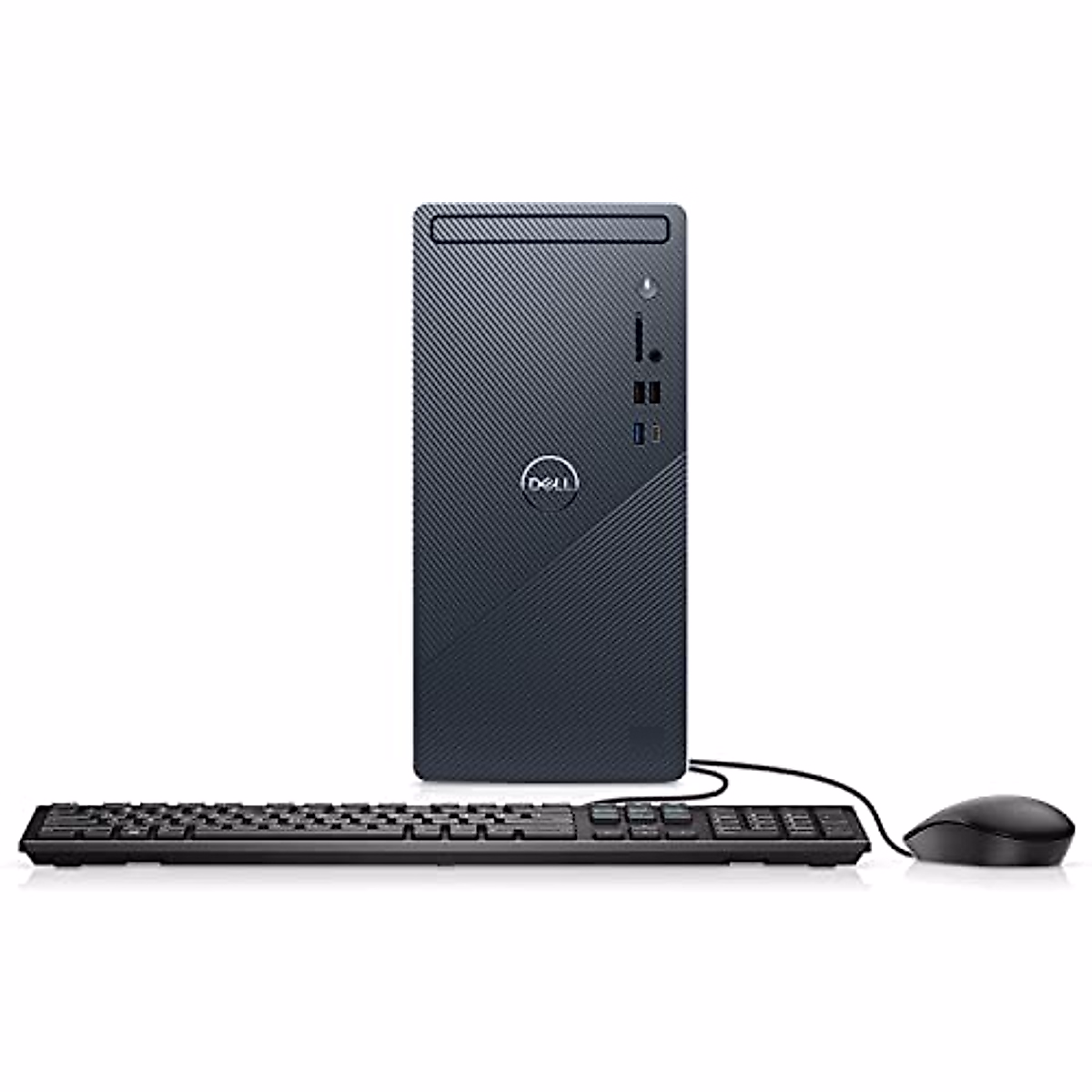 Dell Inspiron Compact Home Office Desktop (Intel i5-12400 6-Core, 16GB RAM, 256GB SATA SSD, Intel UHD 730, WiFi, Bluetooth, HDMI, USB 3.2, Display Port, SD Card, Win 11 Home) Refurbished (Renewed)