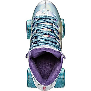 Impala Rollerskates Girl's Impala Quad Skate (Big Kid/Adult) Holographic 7 (US Men's 5, Women's 7) M