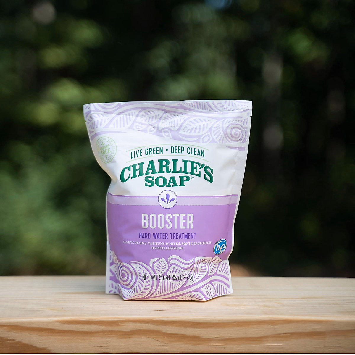 Charlie's Soap Booster & Hard Water Treatment 160 Loads (2.64 Lbs, 1 Pack) Natural Powdered Water Softener and Laundry Booster – Safe and Effective