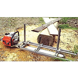 chainsaw mill Portable Chainsaw mill 36" Inch steel and Aluminum Planking Milling Bar Size Cutting Milling