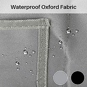 Corodo Bedside Caddy, Bedside Organizer for Dorm Bed, Bunk Bed Caddy with 8 Pockets for Baby Bed, Hospital Beds, Grey