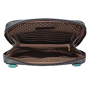 Chala Handbags Two Turtles Companion Organizer Crossbody Handbag - Turtle Lovers