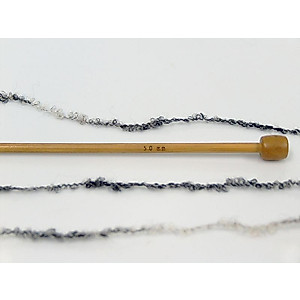 Black, Grey, Beige Alpaca Boucle Fine Yarn - Alpaca, Wool, Nylon, Acrylic Blend - Fine, Sport, Baby Weight, 50 Grams (1.75 Ounces) 200 Meters (218 Yards)