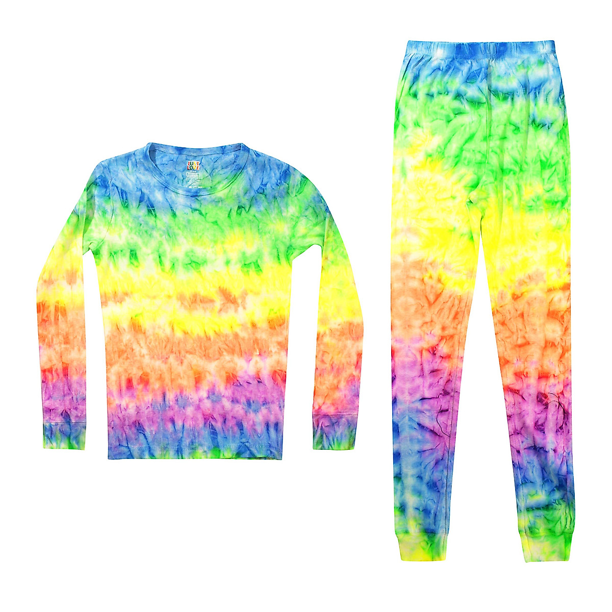 Just Love Cotton Pajamas Sets for Girls 34626-10585-10-12 Rainbow