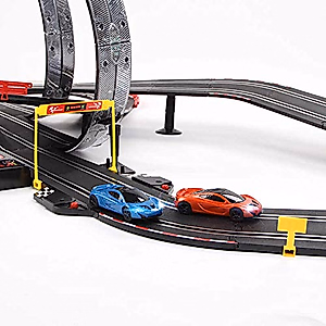Vintage Muscle Car Huge 1:43 Scale Slot Car Race Track