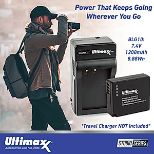 Ultimaxx Essential Panasonic Lumix GX9 with 12-32mm f/3.5-5.6 ASPH Lens Bundle (Silver) - Includes: 128GB Ultra SDXC, 1x Spare Battery, 3PC Protective Filter Kit (UV, CPL, FLD) & More (22pc Bundle)