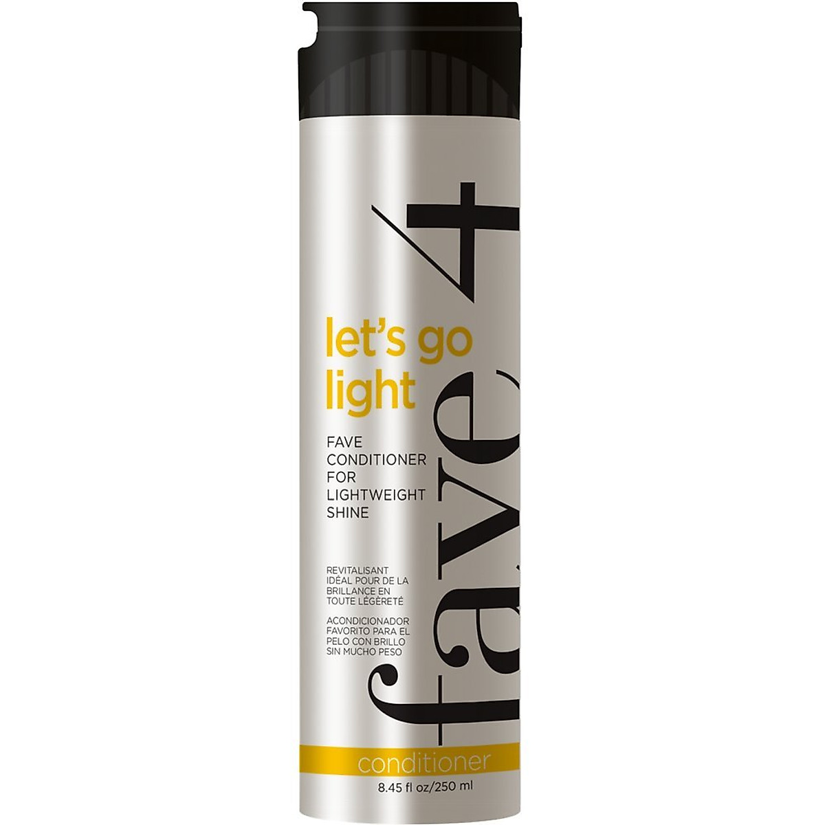 fave4 hair Let's Go Light Conditioner for Lightweight Shine, Replenish Split Ends & Frizz, 8.5 fl oz