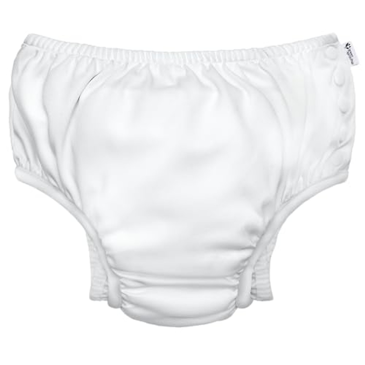i Play. Baby Toddler Ultimate Reusable Snap Swim Diaper, New White, 2T-3T