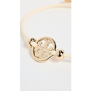 Tory Burch Women's Miller Slider Bracelet, Tory Gold/Ivory, One Size