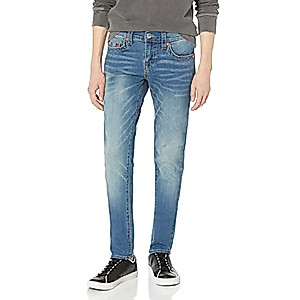True Religion Men's Rocco Nf Sn 32 Inseam Jeans, FOUM Baseline, 33
