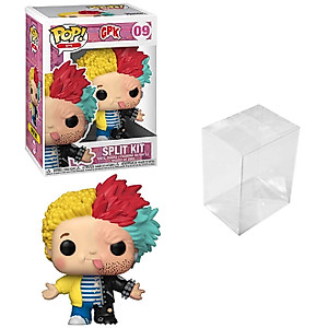 Split Kit Pop #09 Pop GPK: Garbage Pail Kids Vinyl Figure (Bundled with Plastic Protector Case to Protect Display Box)