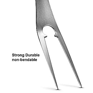 BBQ Set Heavy Duty grilling Utensils 3 piece set. Spetula, Fork Tong. (3 Piece)