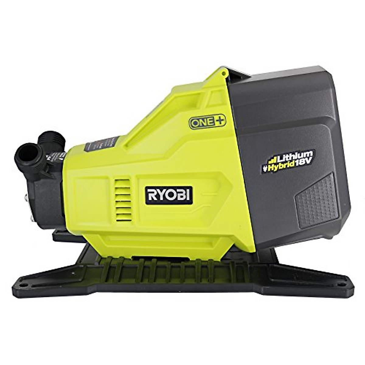 Ryobi P750 One+ 18V Hybrid Lithium Ion Battery or 120V AC Powered Portable Potable Water Transfer Pump (Battery Not Included, Tool Only)