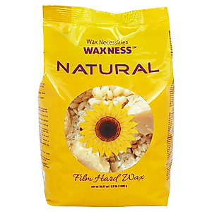 Wax Necessities Hard Wax Beads Natural 2.2 Pound