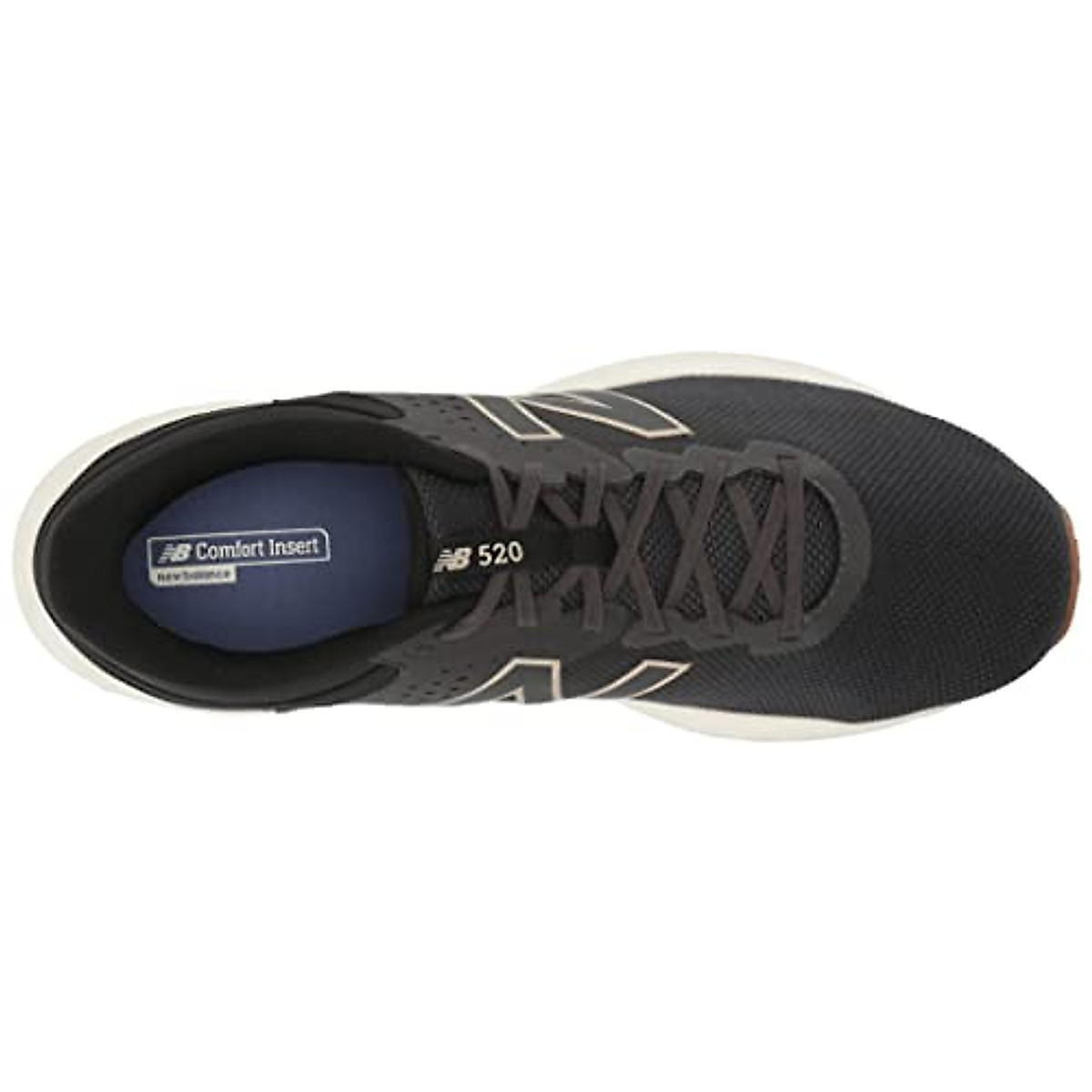 New Balance Men's 520 V7 Running Shoe, Phantom/White, 12