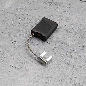 Micro Traders 2 Pairs of Angle Grinder Carbon Brushes 22x16x6.3mm 1607014103 Compatible with Bosch Winkelschleifer PWS1800 Power Tool Replacement Accessories