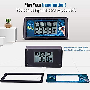 AIMILAR Digital Countdown Days Timer - 9999 Days Count Down Days Timer with Backlight for Retirement Wedding Vacation Christmas New Baby Classroom Lab Kitchen Cooking (Retirement)