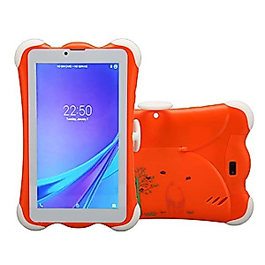 Naroote Tablet for Kids, WiFi Tablet for Kids 7 Inch 1280x800 Dual SIM Dual Standby for Reading (US Plug)