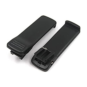 Tmoufulo (10-Pack) HLN8255 HLN8255B Belt Clip for Motorola CP200 CP200D CP140 CP150 CP180 GP3688 EP450 PR400 PMNN4251 NNTN4497 NNTN4970 NNTN4851 Two Way Radios
