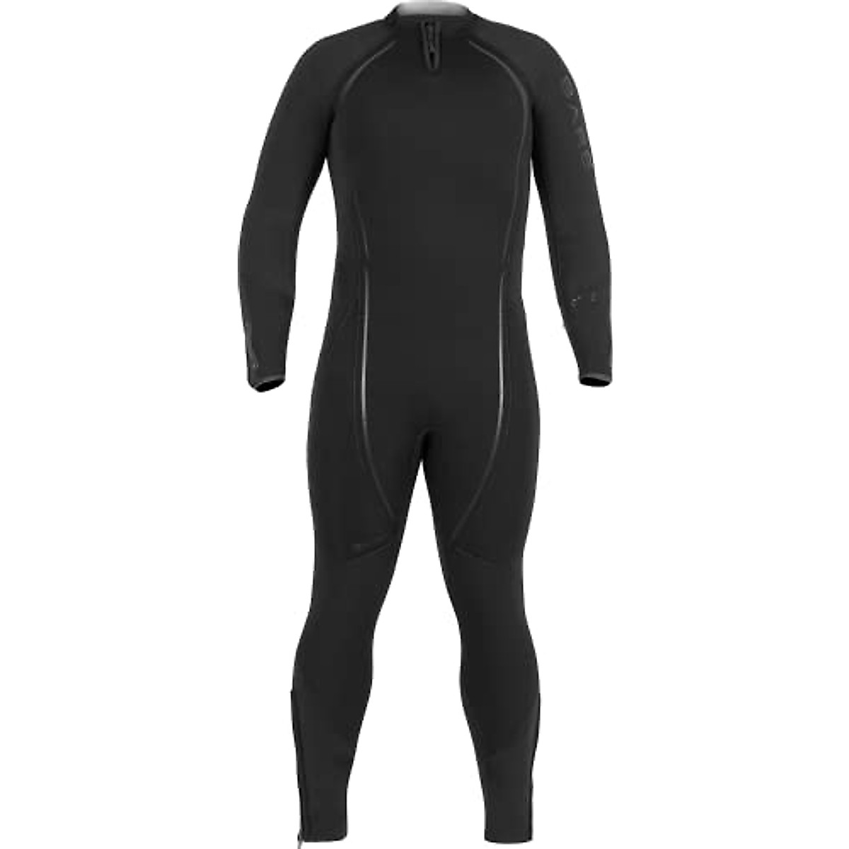 BARE 7MM Men's Reactive Wetsuit | Warmest Wetsuit Within BARE Lineup | Full Stretch Neoprene Combined with a Unique Graphene Omnired Fabric | Comfortable | Great for Scuba Diving | Black S