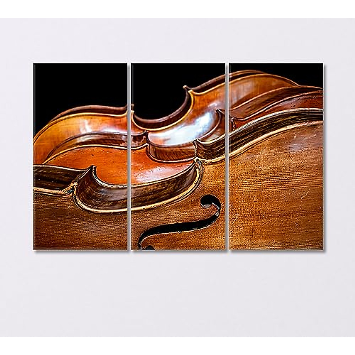 Three Beautiful Cellos Canvas Print 5 Panels / 36x24 inches