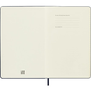 Moleskine Classic 18 Month 2022-2023 Weekly Planner, Hard Cover, Large (5" x 8.25"), Sapphire Blue