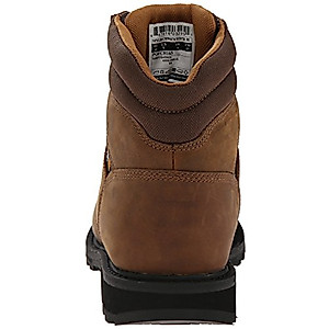 Carhartt Men's CMW6174 Traditional Welt 6" Soft Toe Non WP Boot Construction Shoe, Dark Brown Oil Tanned, 10