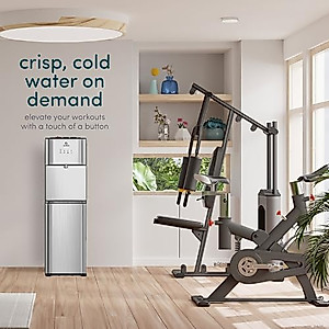 Avalon Limited Edition Self Cleaning Water Cooler Water Dispenser - 3 Temperature Settings - Hot, Cold & Room Water, Durable Stainless Steel Construction, Bottom Loading - UL Listed