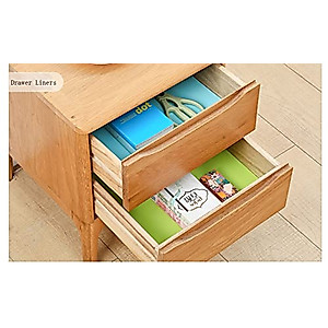 Shelf Liner, Drawer Liners for Kitchen,Non Adhesive Water Resistant, Strong Grip,Easy Clean and Trim, Smooth Surface Liners for Kitchen Cabinets, Shelves, Pantry (Blue, 11.8 inches x 59 inches)