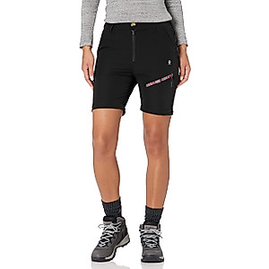 Little Donkey Andy Women's Hiking Pants Lightweight Convertible Zip-Off Pants Quick Dry UPF 50 Black Size M