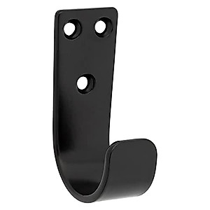 National Hardware N337-900 Cooper Multi-Purpose Hook, 2-5/16", Matte Black