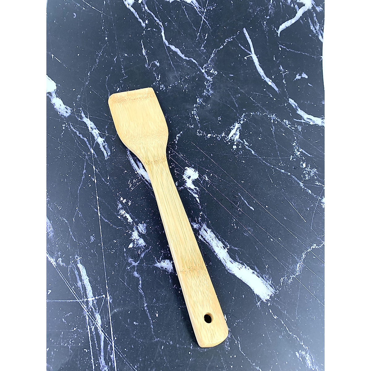 JapanBargain, Bamboo kitchen Utensil set Cooking Utensil Set Cooking Spatula Fork Spoon Turner for Non Stick Cookware (1, 5 in 1)