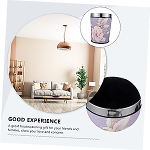 Garbage Can Bathroom Wastebasket Decorative Waste Bucket Home Trash Bucket Garbage Bucket Trash Can Bedroom Retro Style Waste Container Bedroom Trash Can Office Trash Can Trash Bin