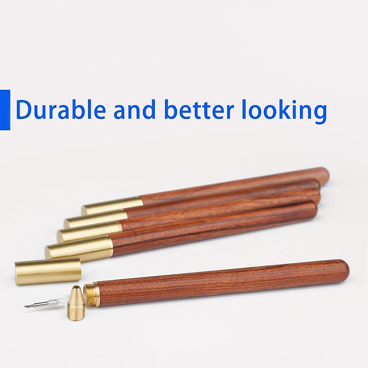 Marking Knife Woodworking Marking Knife Thin Blade Dual Double Bevel Striking Knife Hardened V Steel Heat Treated Striking Marking Knife (1)