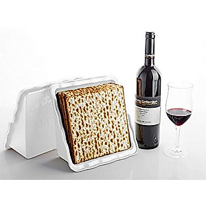 THE MATZAH BOX Matzah Holder Case, Store Keeps Matzah Fresh, Made In Israel