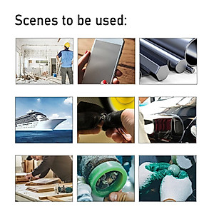 300 Pcs 2 Inch Sanding Discs Pads, Hook and Loop Pads Kit for Drill Grinder Rotary Tools with 1/4" Shank Backing Pad and 2pcs Foam Buffering Pad 80 120 180 240 400 600 800 1000 2000 3000 Grits