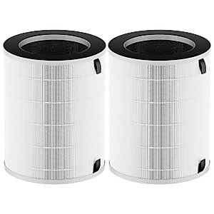CHAMONNY Max/Mage/Mage Pro Replacement Filter, Compatible with A-floia MAX/MAGE/MAGE PRO and Sans/Air-Honati/Compass Home Smart/Taylor Swoden/Cuckoo CAC-J1510FW/Rosewill RHAP-20001, RHAP-20002, 2 Pack