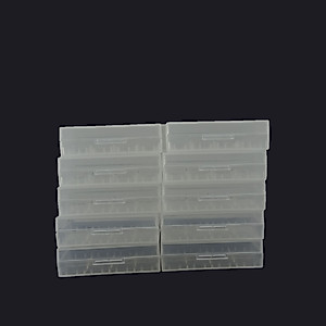 Gocomcom Honbay Pack of 10 Battery Storage Case/Box/Organizer/Holder for 18650 or CR123A Battery
