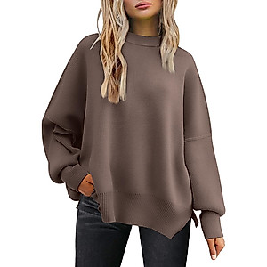 LILLUSORY Fall Clothes for Women Fall Sweaters 2024 Trendy Fall Outfits Fall Fashion for Women Oversized Knit Sweaters