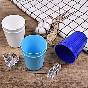 fulong Eco-friendly Unbreakable BPA Free Dishwasher Safe Plastic Drinking Cups for kids&Adult,Reusable Water Tumblers dishwasher safe (8oz-Set of 6)