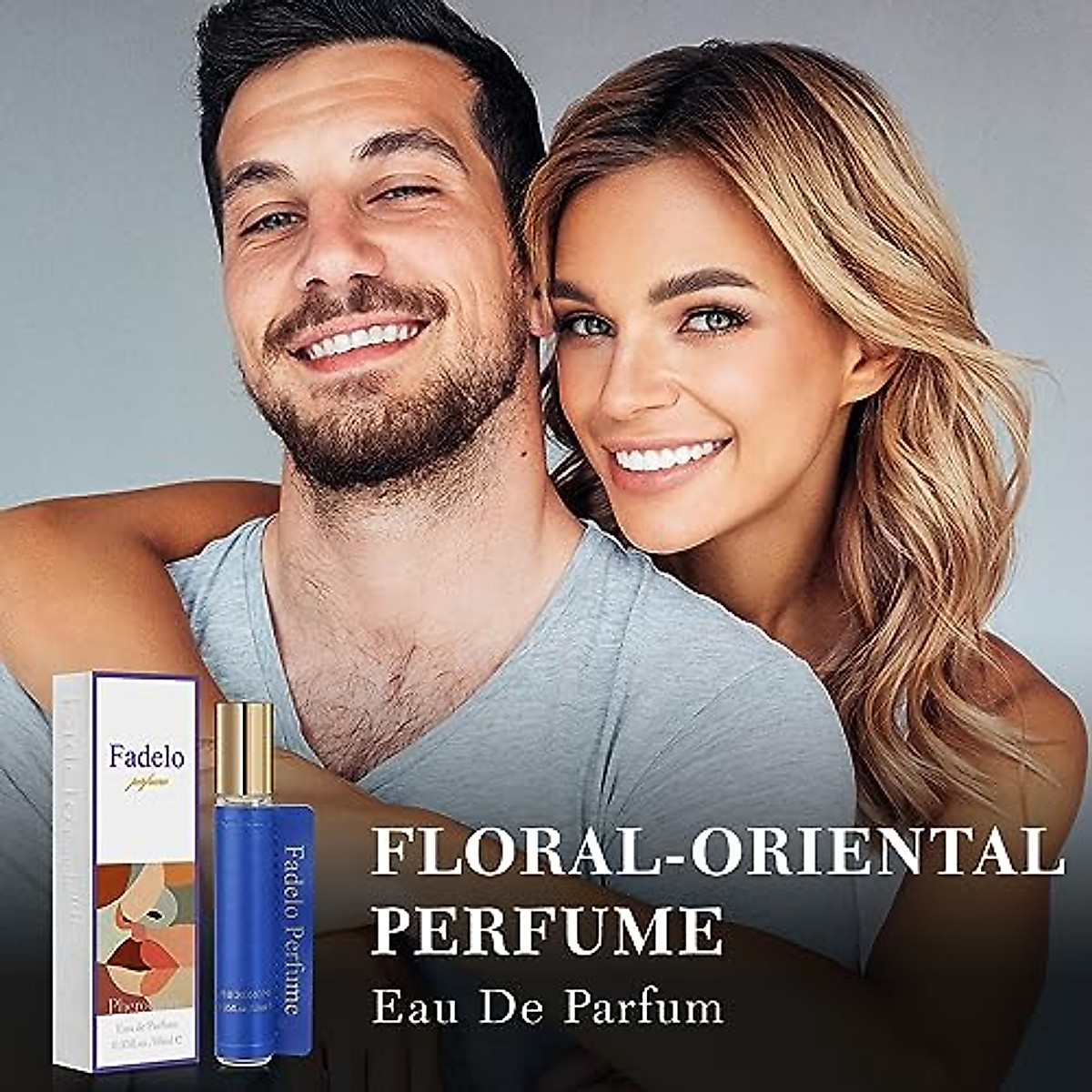 Fadelo Roll On Pheromone Perfume Oil Cologne, an Inclusive Fragrance Designed for Women and Men,10 ml / 0.35 Fl. Oz