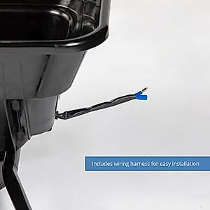 Titan Attachments 12 Volt ATV/UTV Broadcast Spreader, 80 LB Capacity, with Rain Cover