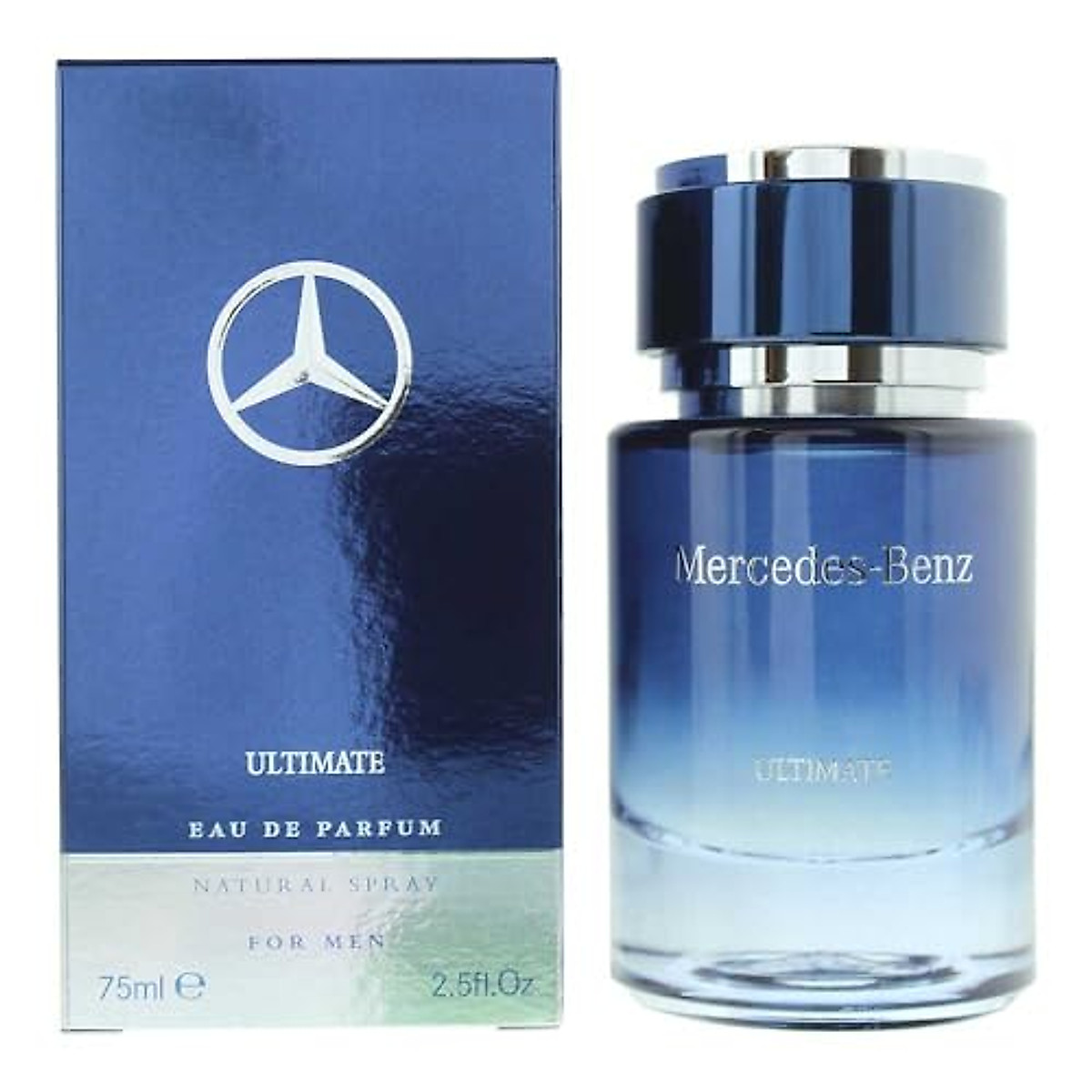 Mercedes-Benz For Men Ultimate - Eau de Parfum for Men - Long Lasting Mens Cologne - Amber, Patchouli Cologne for Men - Perfume for Men - 2.5 oz