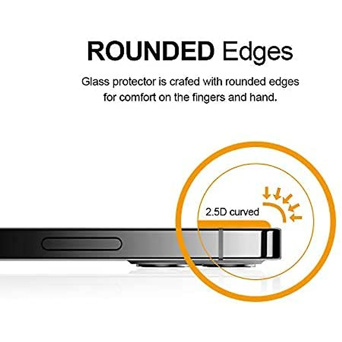 (3 Pack) Supershieldz Designed for iPhone 14 / iPhone 13 / iPhone 13 Pro (6.1 inch) Tempered Glass Screen Protector, Anti Scratch, Bubble Free