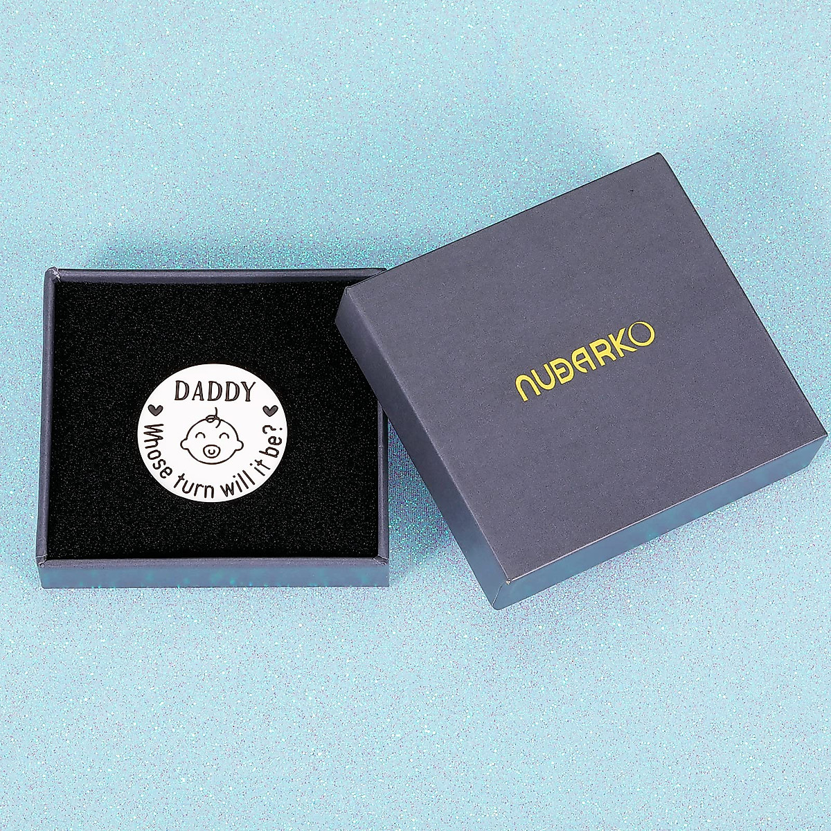 Christmas Gifts for New Dad Mom Gifts for New Daddy to Be Gifts for Husband Wife New Mommy Baby Announcement Pregnancy Keepsake for Soon to Be Father Dad Birthday Valentines Pocket Hug