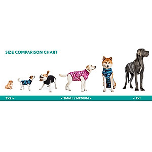 Suitical Recovery Suit for Dogs | Spay and Neutering Dog Surgery Recovery Suit for Male or Female | Soft Fabric for Skin Conditions | 2XS | Neck to Tail 13.0”-16.5” | Pink Camouflage