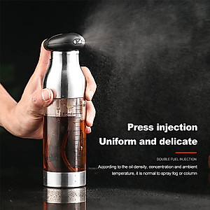 Xiaokeis Oil Sprayer for Cooking, 90ml Spray Bottles Kitchen Gadgets for Cooking Bottle 2 Compartment Home Kitchen for Kitchen, Salad, Baking, Frying(size:1 pcs)