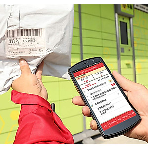 Android Enterprise Handheld Mobile Terminal with 5.7" Touch Screen| Honeywell Barcode Scan Engine | Bluetooth 5.0 | WiFi & 4G LTE | 1D 2D Barcode Data Capture for Logistics Warehouse Inventory