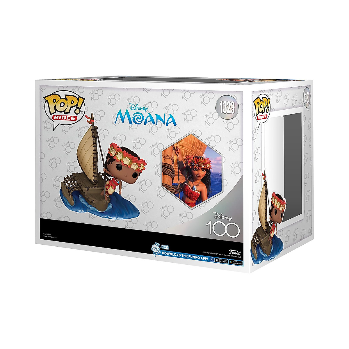 Funko Pop! Ride Super Deluxe: Disney 100 - Moana on Sailboat